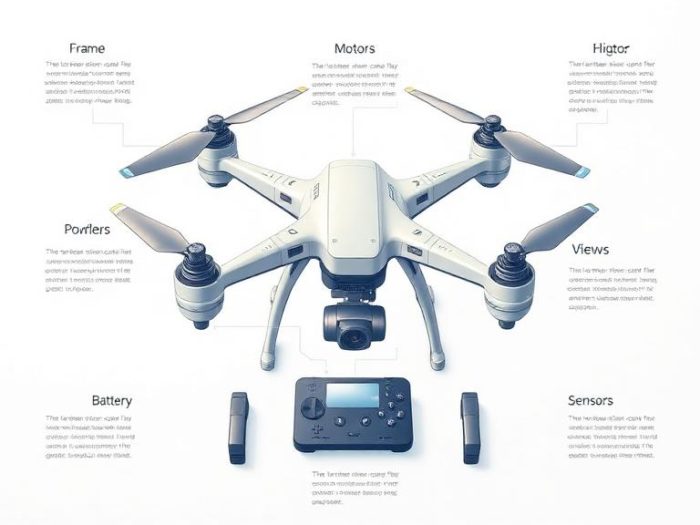 The 6 Key components of a drone UAV - Moneypro Group